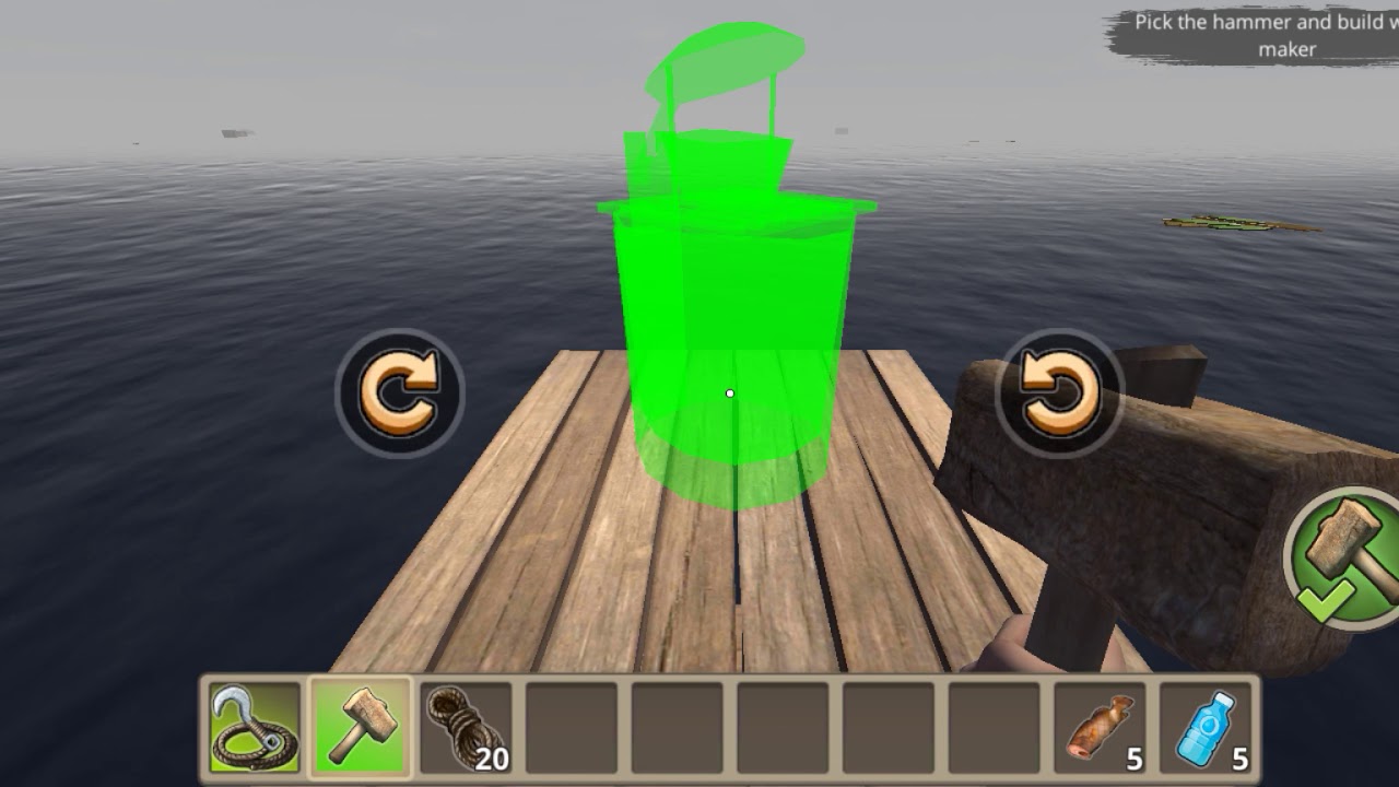 Raft mobile walkthrough part 1 - YouTube