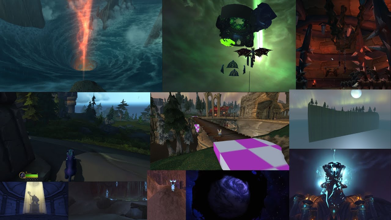 World Of Warcraft: Out Of Bounds AllThingsNerd Screenshot Collage - YouTube