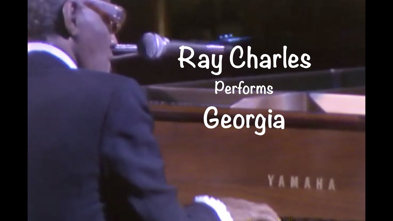 Ray Charles Performs Georgia by Photographer Neil A Miller at the ...