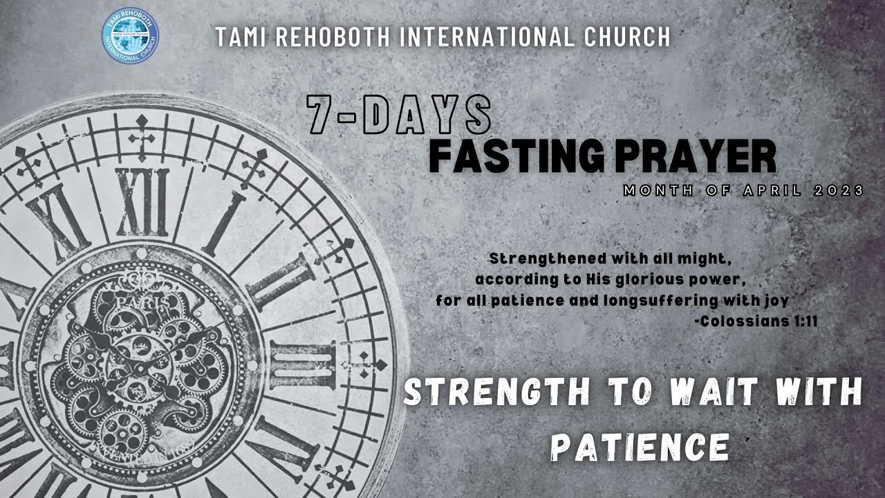 FASTING PRAYER DAY 3 // 1 MAY 2023 // TAMI REHOBOTH INTL CHURCH - YouTube
