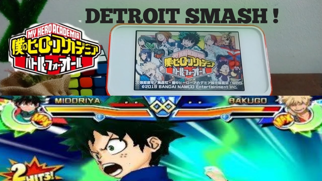 BOKU NO HERO ACADEMIA - Battle For All | 3DS Gameplay - YouTube