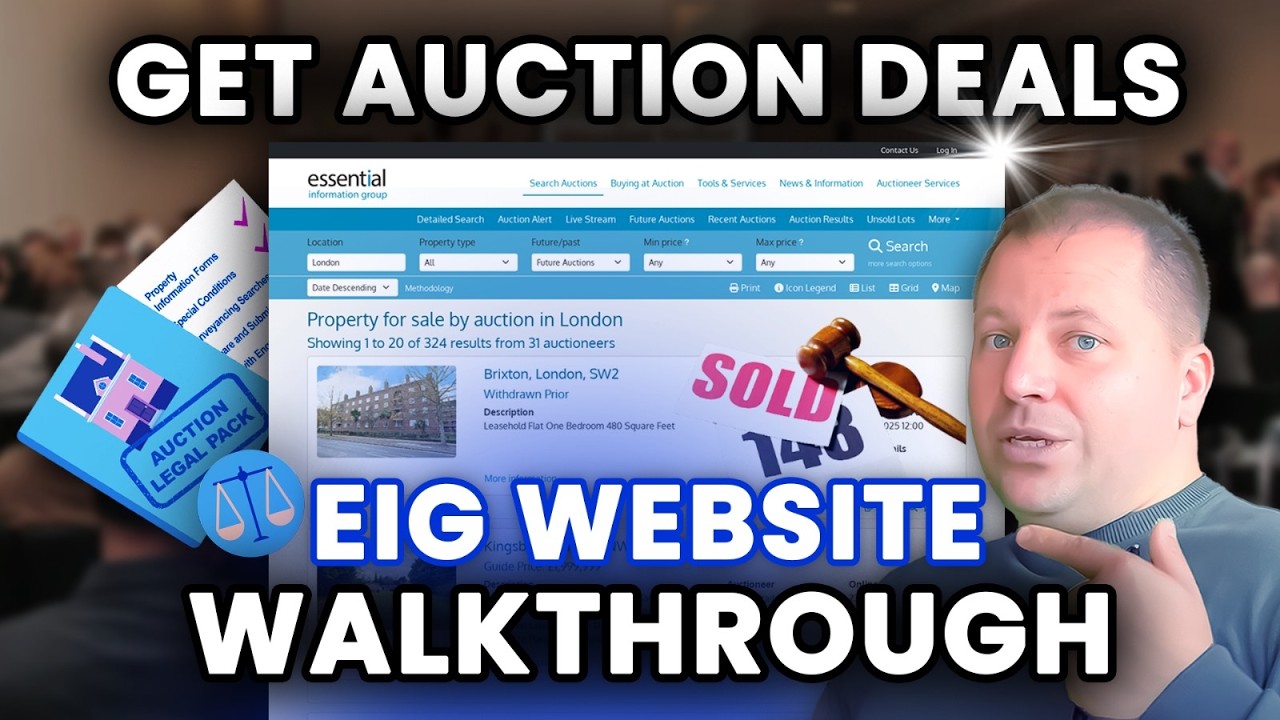 How to Get Auction Deals | Watch Before Bidding! | EIG Property ...