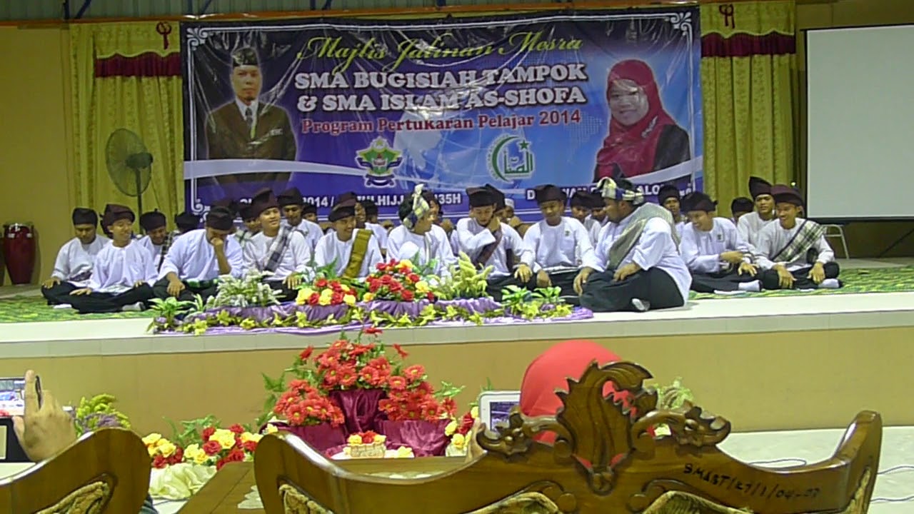 DIKIR BARAT SMA BUGISIAH TAMPOK 2014 - YouTube