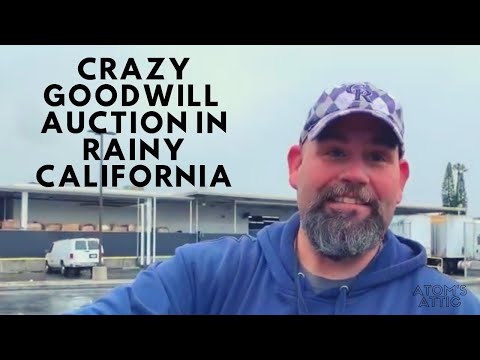 California Goodwill Marketplace Auction Experience