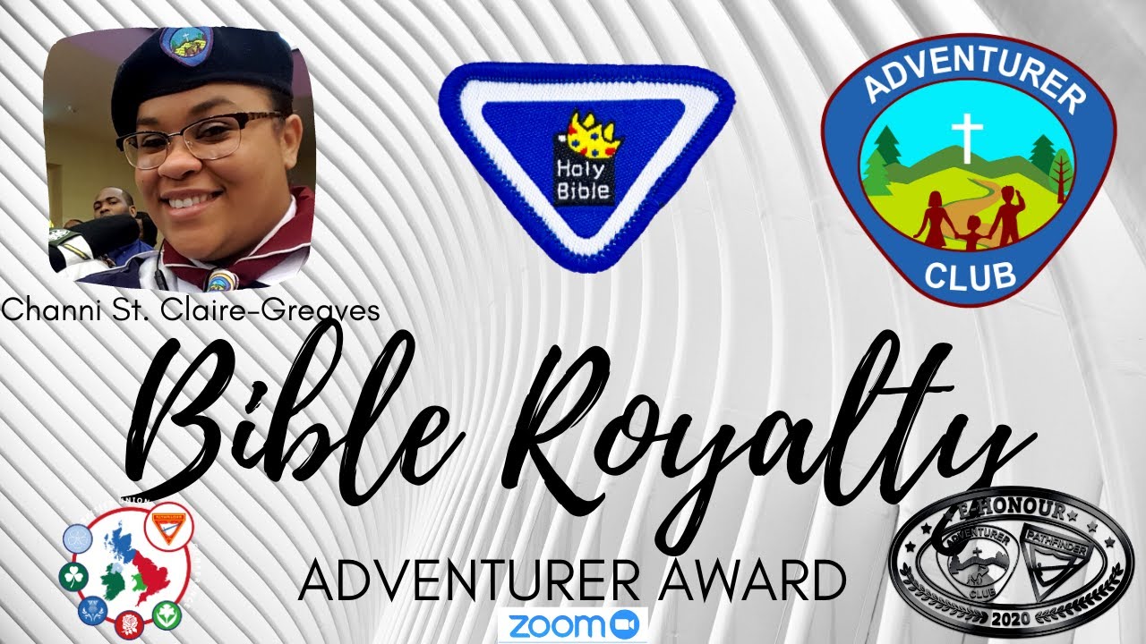 Bible Royalty Adventurer Award - YouTube