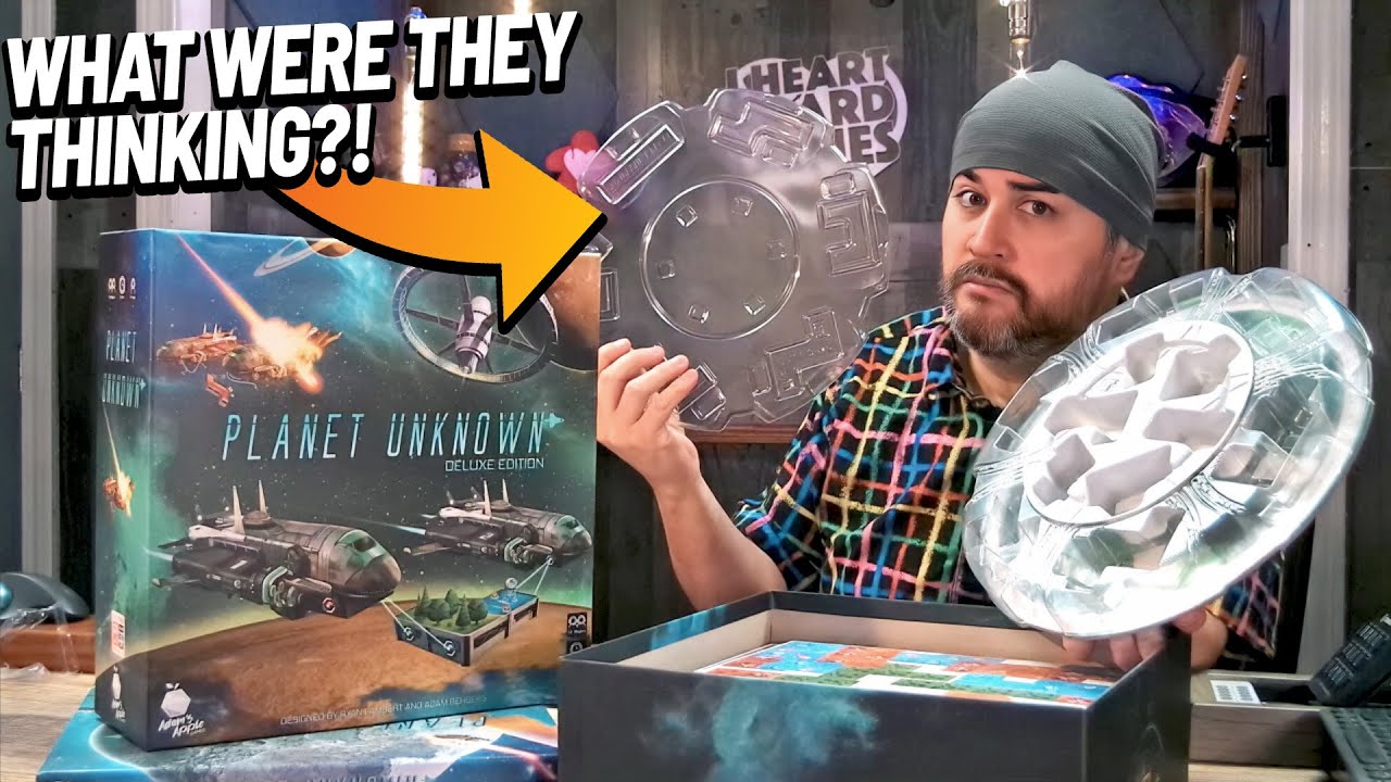 Planet Unknown Deluxe w/ Supermoon Expansion Unboxing: What's In The ...
