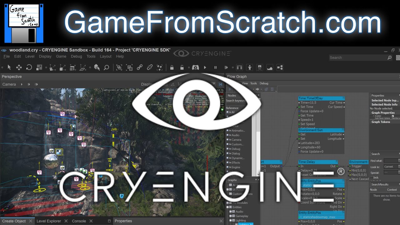 CryEngine 5.4 Hands-On - YouTube