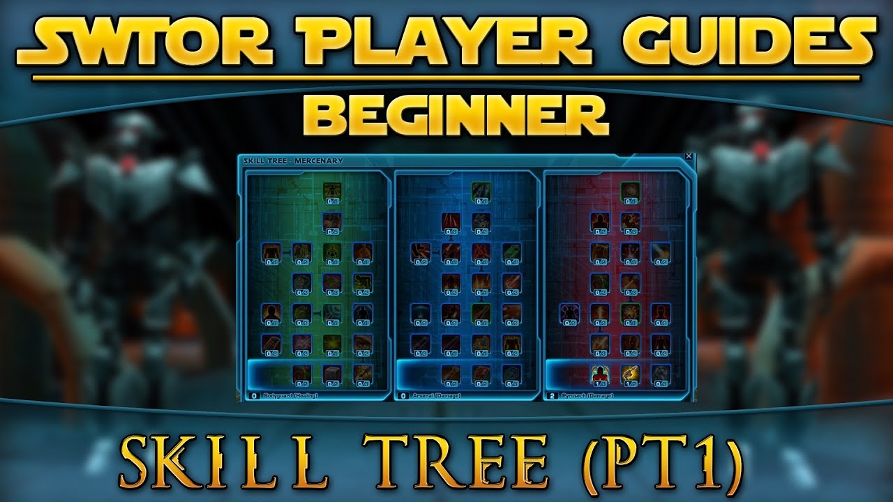 Star Wars: The Old Republic - Player Guides (Beginner) - Skill Tree ...