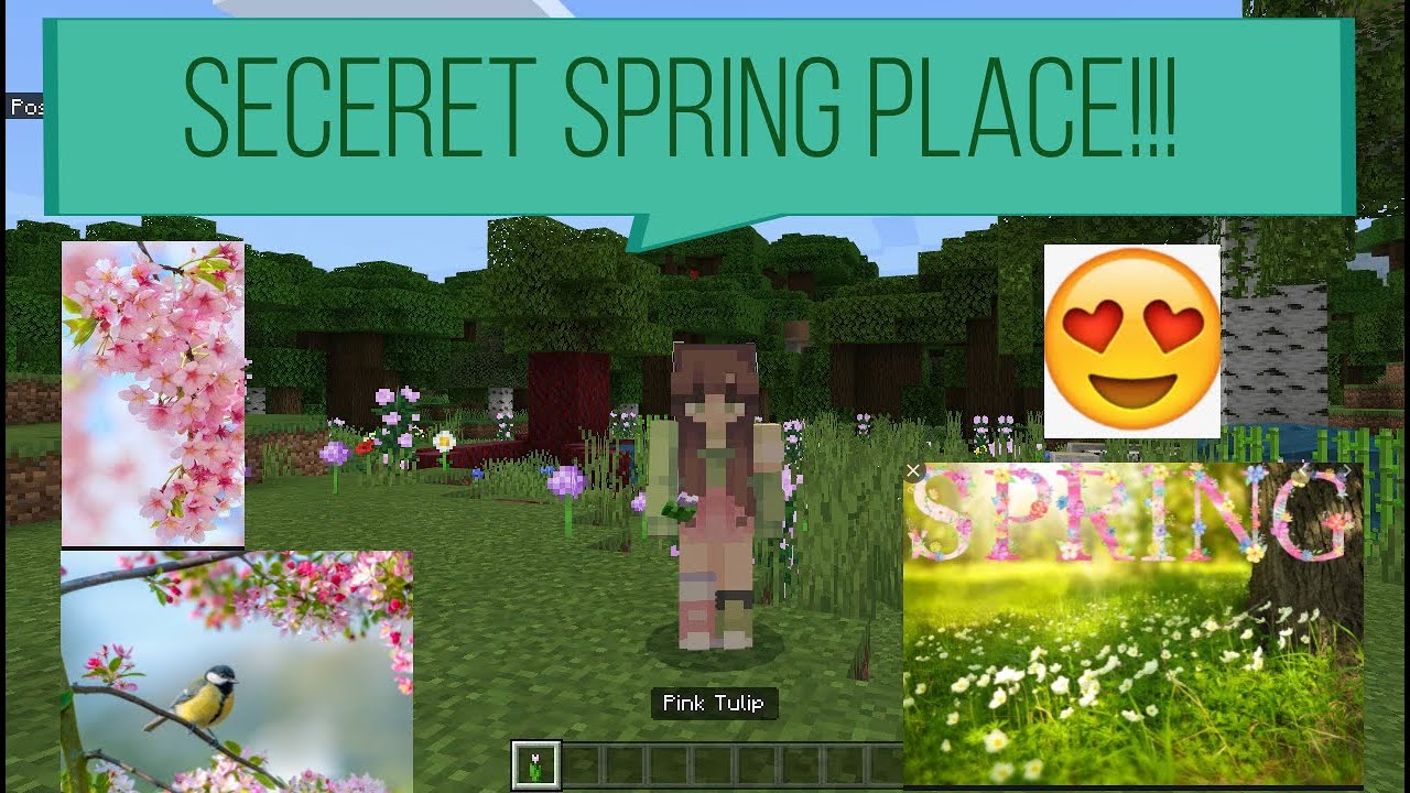 Making a Spring Build I Minecraft - YouTube