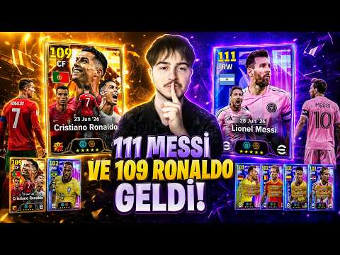 111 MESSİ VE 109 RONALDO İLE YOUTUBE GERİ DÖNÜŞ!! TOP AÇILIMI + DENEME!! 🔥🔥