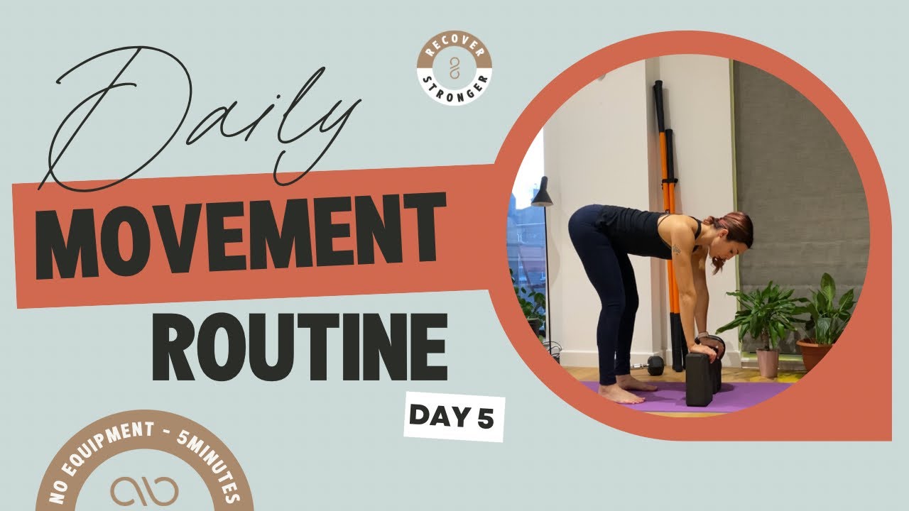 Daily Movement Routine - Challenge Day 5 - YouTube