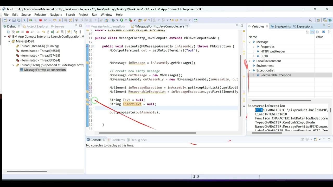 22 1 IBM IIB Handling Exceptions in the JavaCompute Node - YouTube