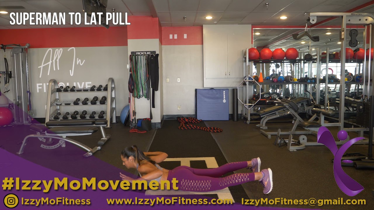 Superman to Lat Pull - YouTube
