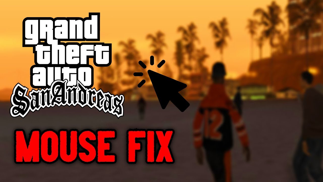 Gta San Andreas Easy Mouse Fix - YouTube