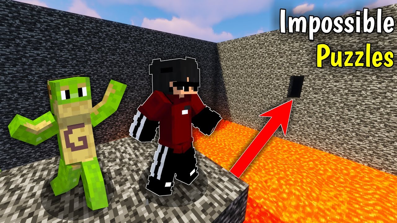Solving IMPOSSIBLE Minecraft PUZZLES || ft. @nicegatch - YouTube