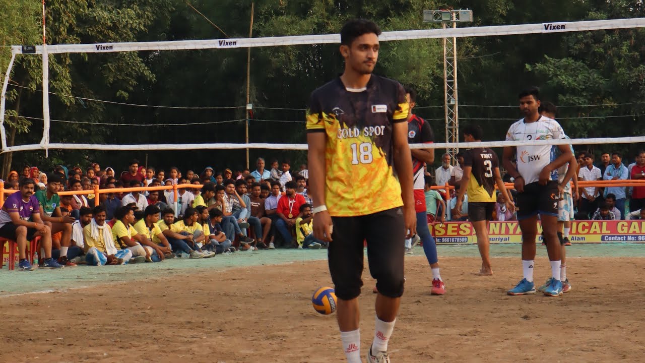 Saeed Alam live Volleyball Match Katauli Volleyball match - YouTube