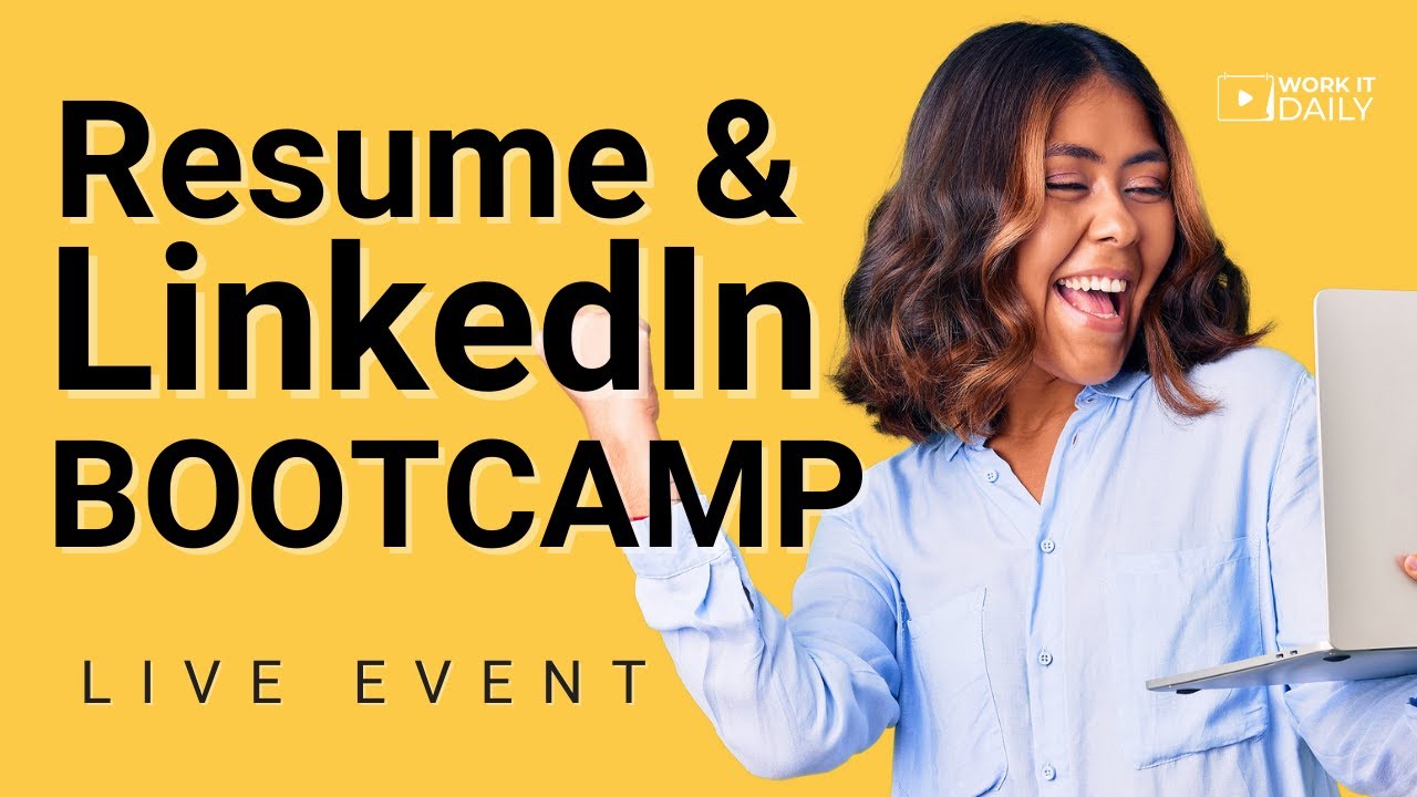 The Ultimate Resume & LinkedIn Bootcamp | LIVE EVENT - YouTube