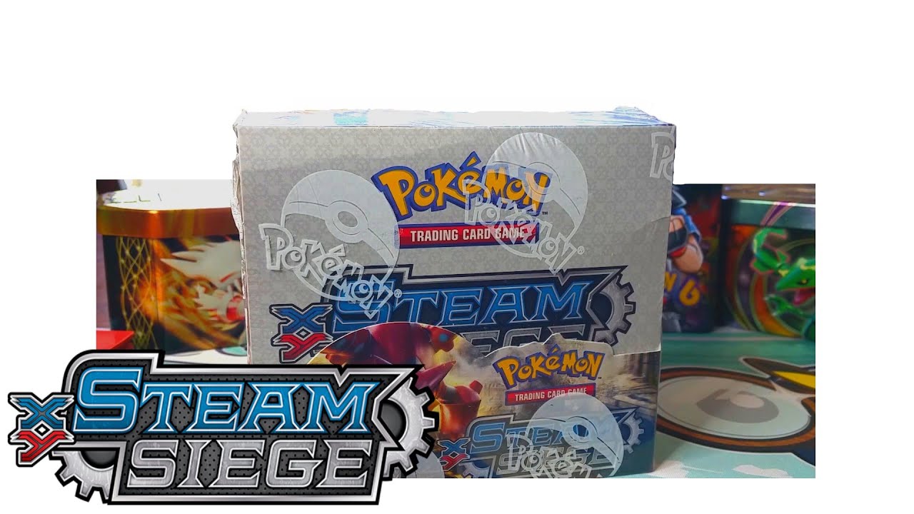 Pokemon Cards - Steam Siege Booster Box Opening!! | Pt. 1 - YouTube