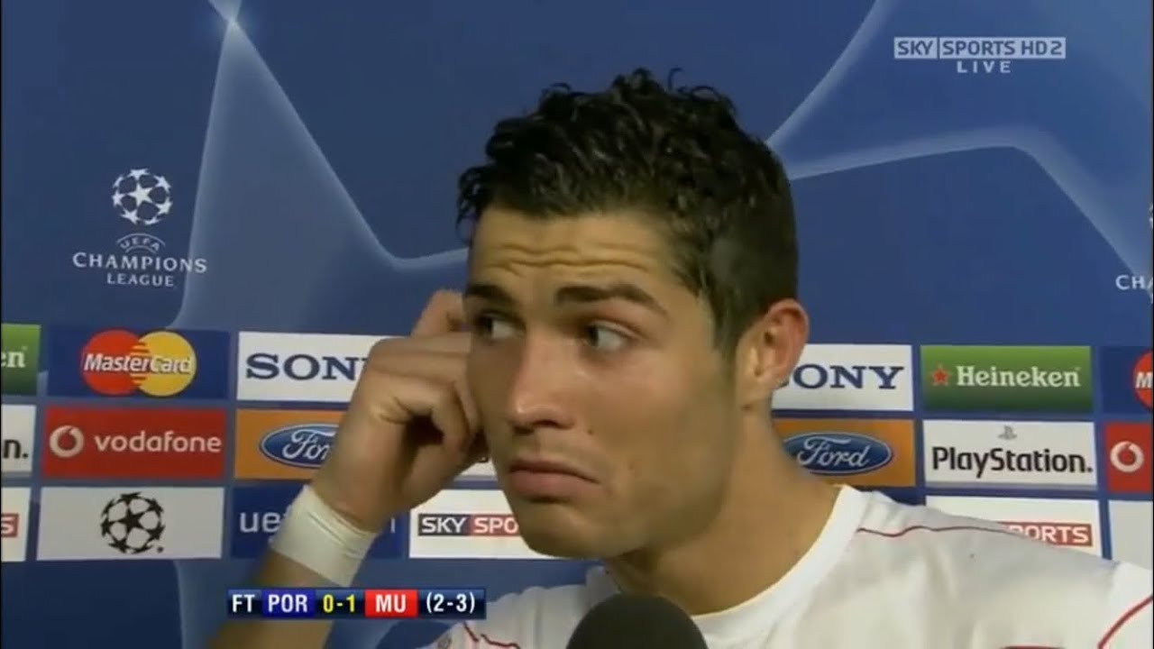🎙 CRISTIANO RONALDO POST-MATCH INTERVIEW | MANCHESTER UNITED 0-3 PORTO ...