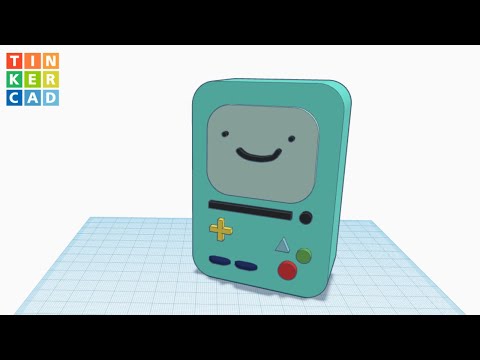 141) BMO game player character | 3D modeling how to make - YouTube