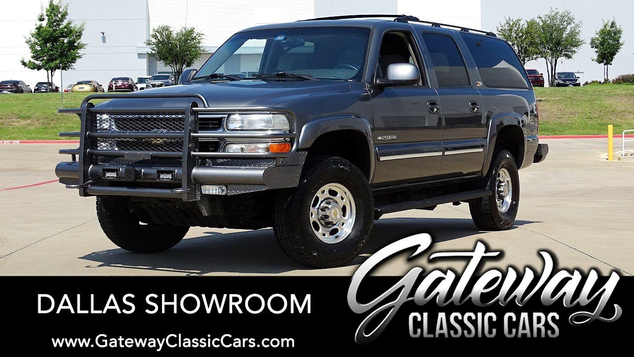 2001 Chevrolet K2500 Suburban Z71 #1696 Dallas - YouTube