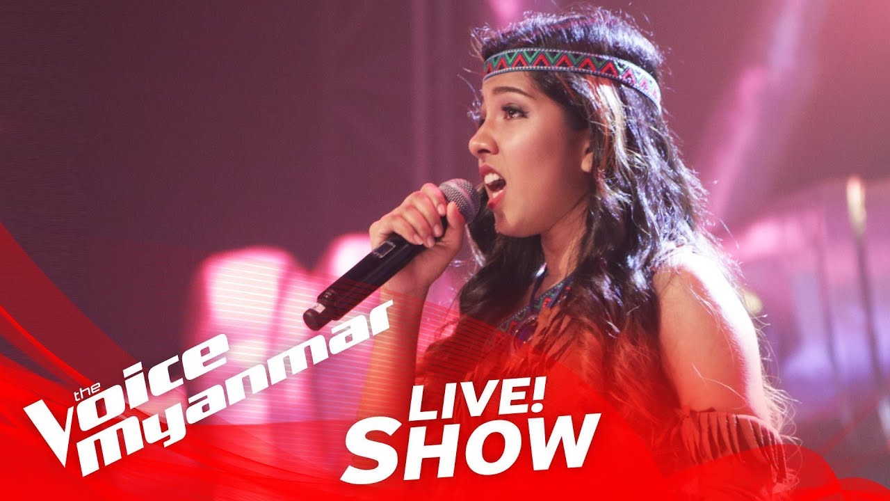 Grace Monica: "Colors Of The Wind" - Live Show - The Voice Myanmar 2018 ...