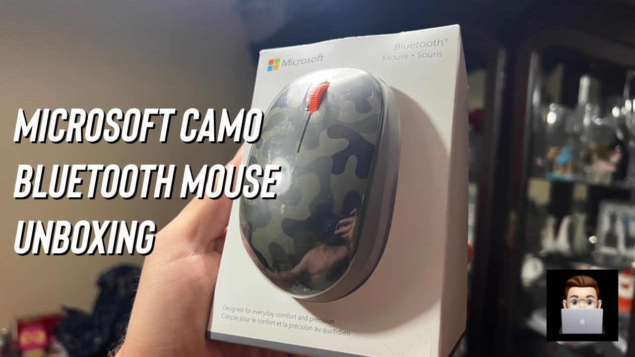 Microsoft Bluetooth Mouse Unboxing Camo [2023] - YouTube