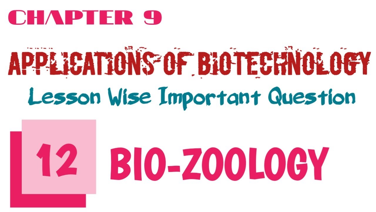 BIO-ZOOLOGY 💥CHAPTER 9 💥IMPORTANT QUESTION 2,3,5 marks Question Second ...