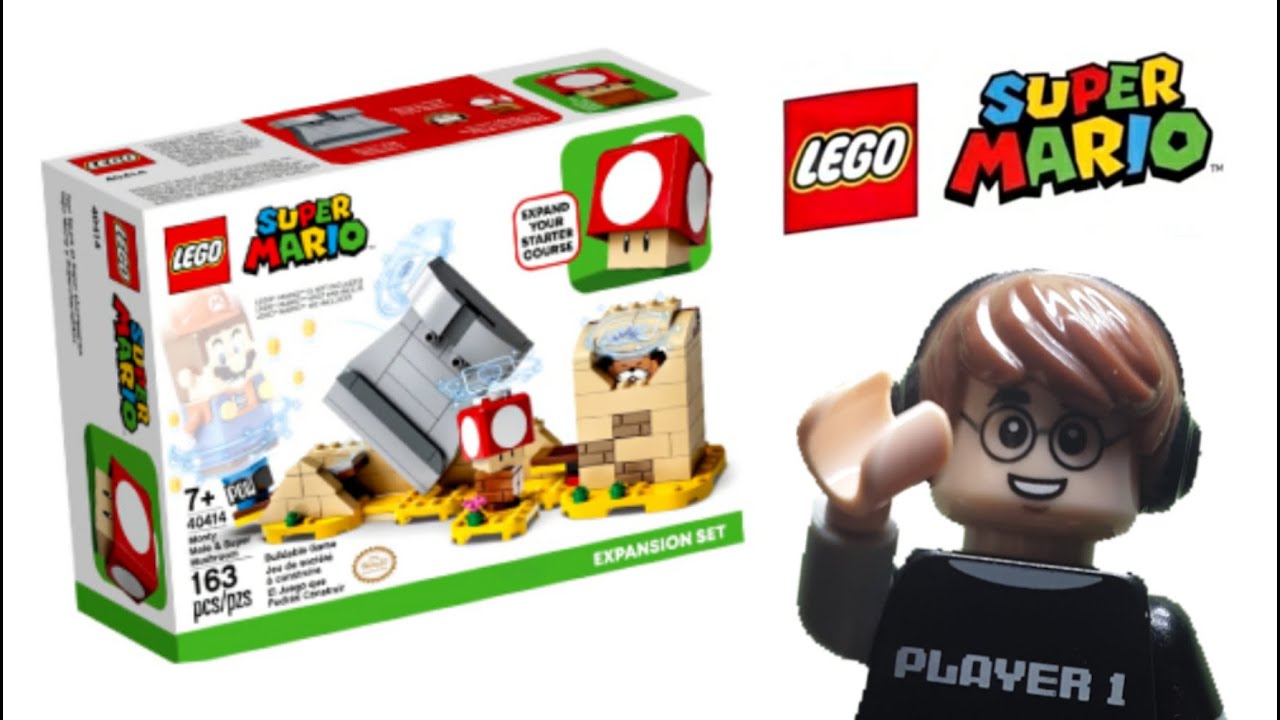 How can you get the LEGO SUPER MARIO Monty Mole set? - YouTube