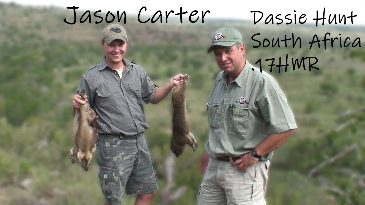 Jason Carter Dassie hunt in South Africa (rock hyrax) - YouTube