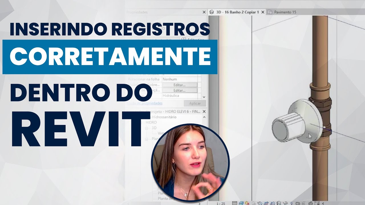 Inserindo Registros Corretamente dentro do Revit - Projeto Hidro 💧 ...
