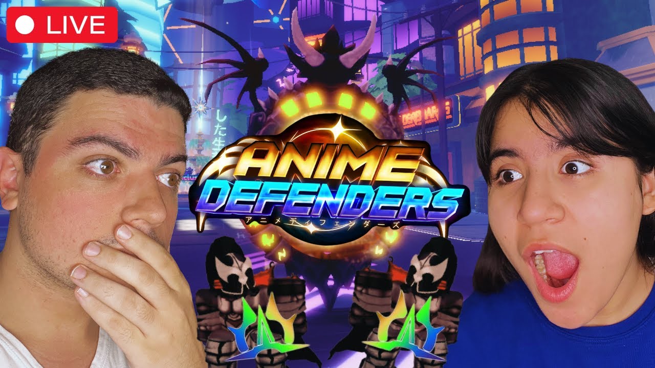 🔴grinding Anime Defenders Portals With Almighty Igris Youtube