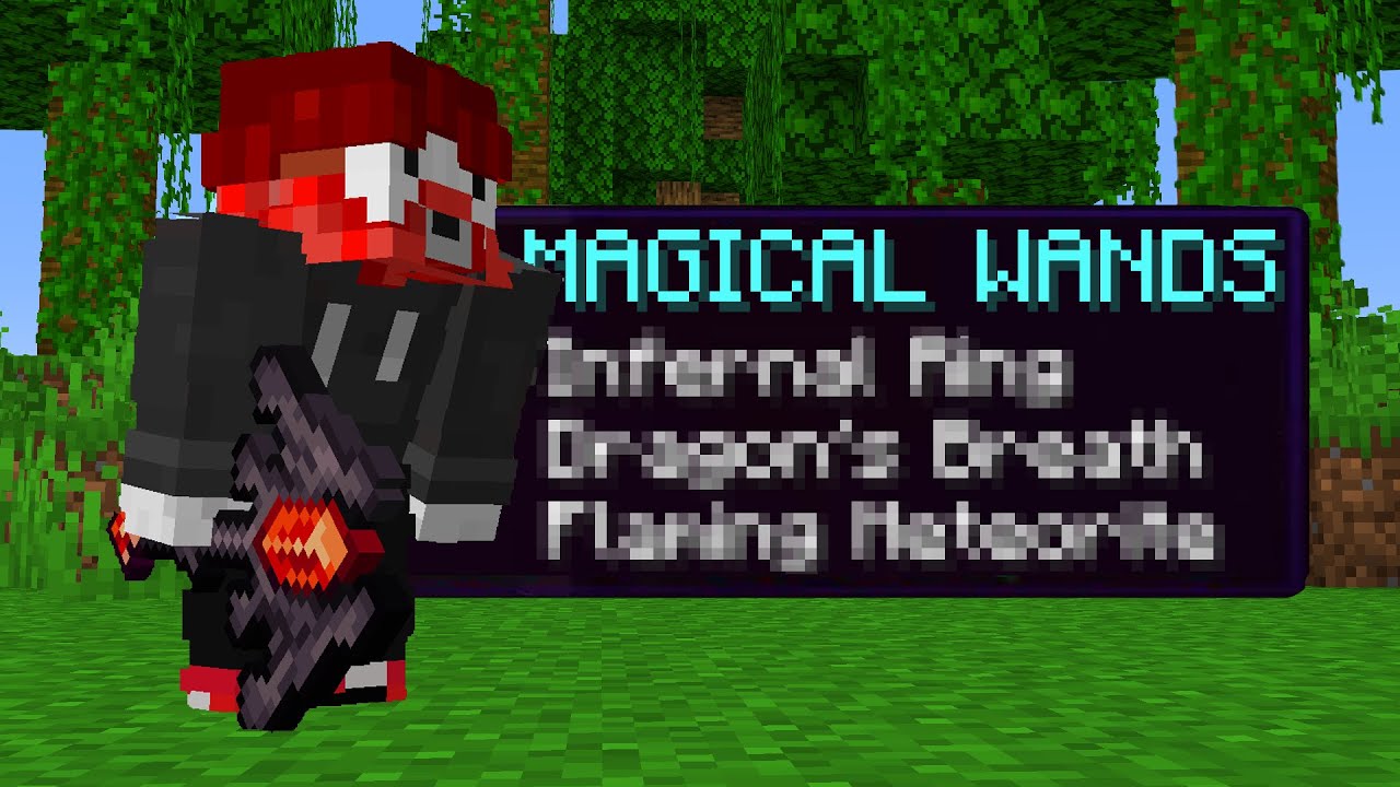 Minecraft But There's Magical Wands [ARCANE SMP] - YouTube