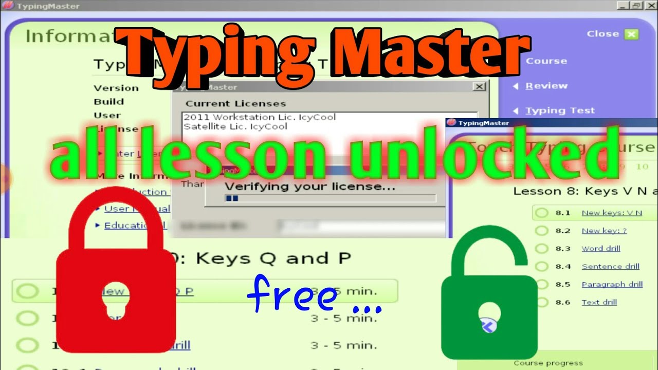typing master all lessons unlocked || typing master all lessons ...