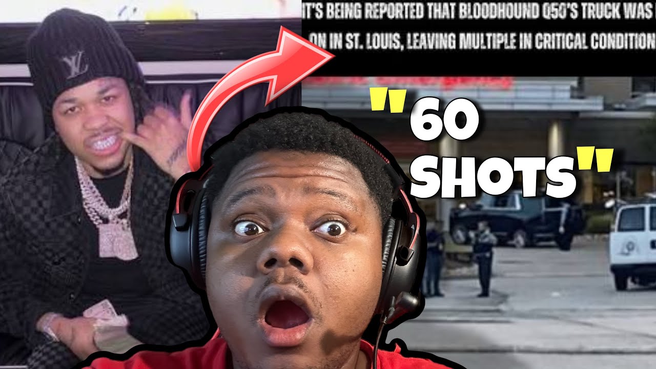 Chicago Rapper Bloodhound Q50 SPRAYED With 60+ Draco Shots In St Louis ...