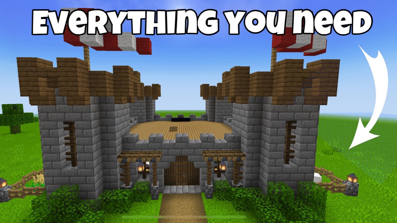 Minecraft: How To Build a Ultimate Survival Castle | Tutorial🏰 - YouTube