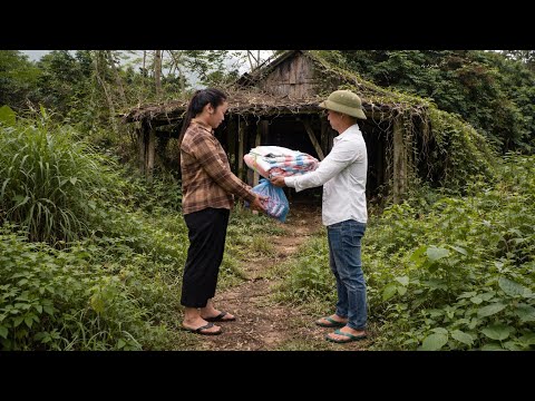 a kind man helps a homeless singgle mother renovate her abandoned house