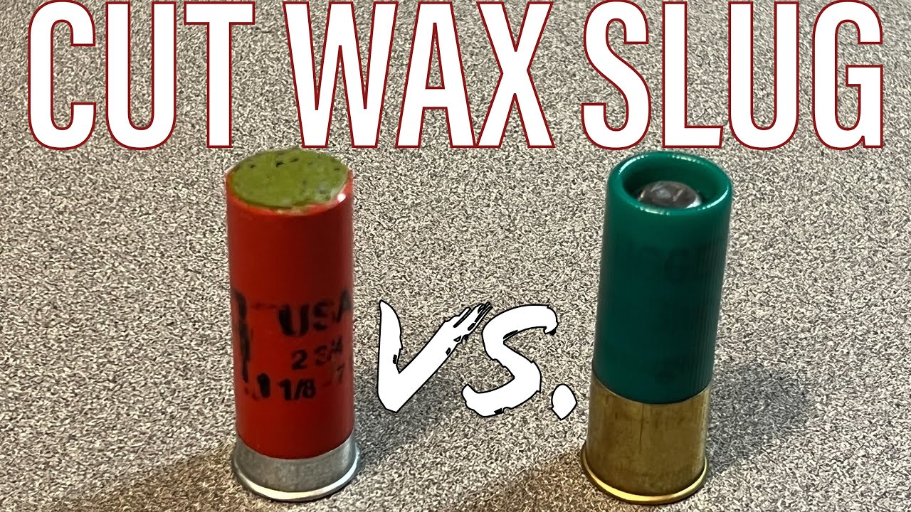 Cut Wax Slugs Vs. 1oz Remington Slugger #shotgun #poor #autismspeaks ...