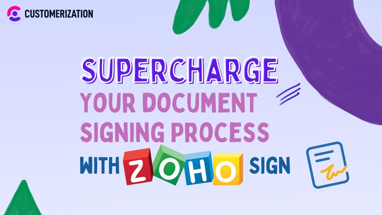 Supercharge Your Document Signing Process with Zoho Sign: A General ...