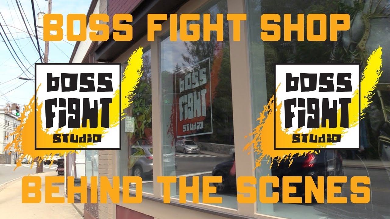BEHIND THE SCENES: BOSS FIGHT SHOP - YouTube