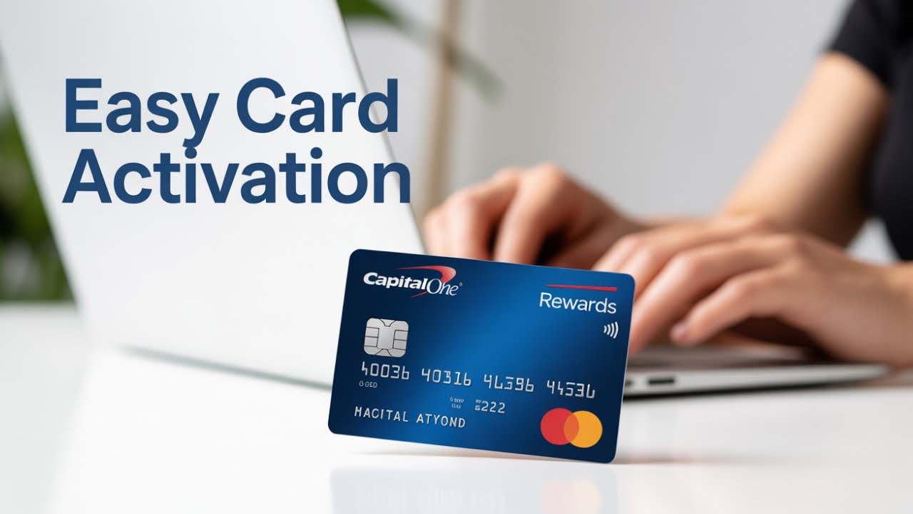 How to Activate Your Capital One Rewards Card Online - simple way - YouTube