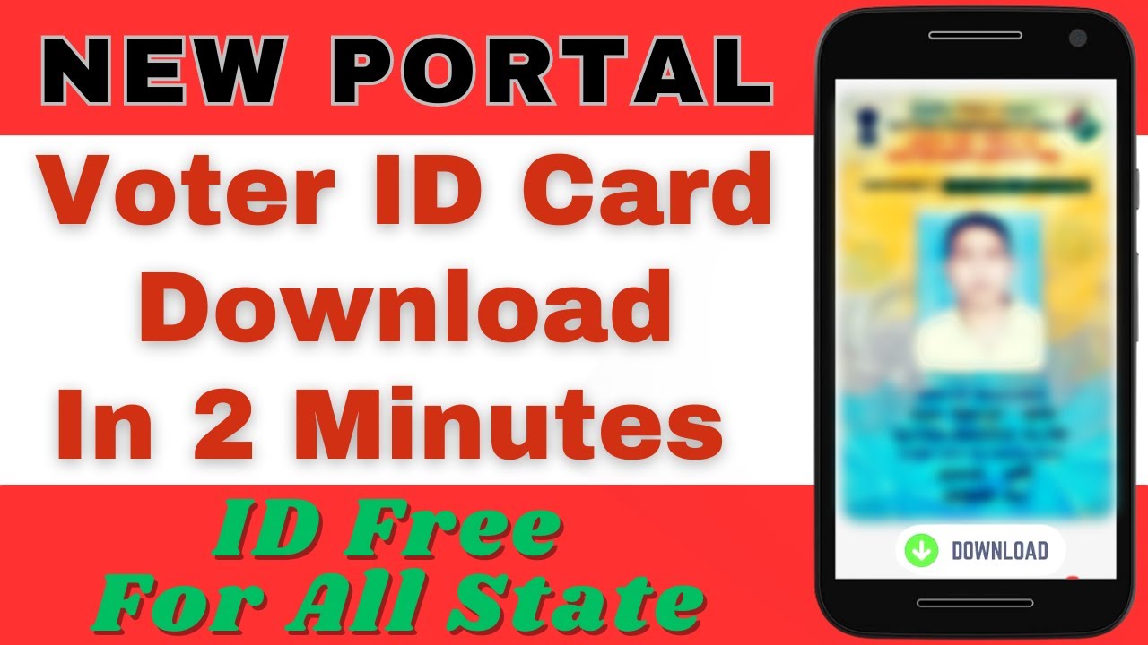 Voter Id Card Download online - Voter Id Card kaise download kare - New ...
