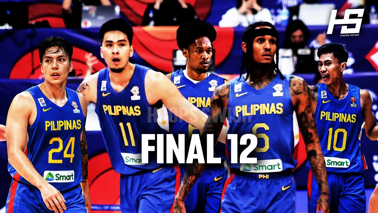My Gilas FINAL 12 para sa 2023 FIBA World Cup - YouTube