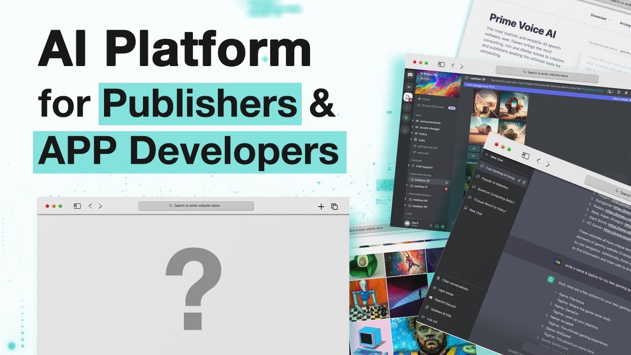 AI Platform for Publishers and App Developers | Teaser Launch - YouTube