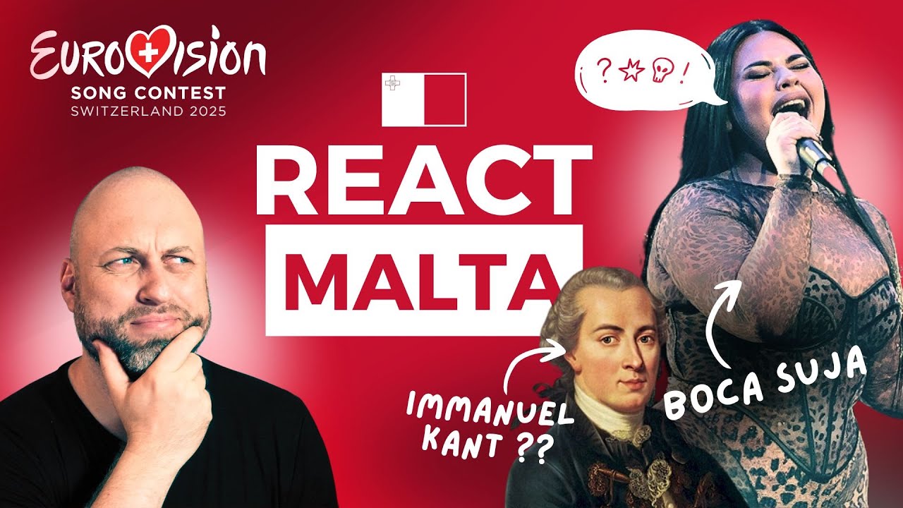 🇲🇹 [REACT] - MALTA - Miriana Conte (KANT) Eurovision 2025 - YouTube