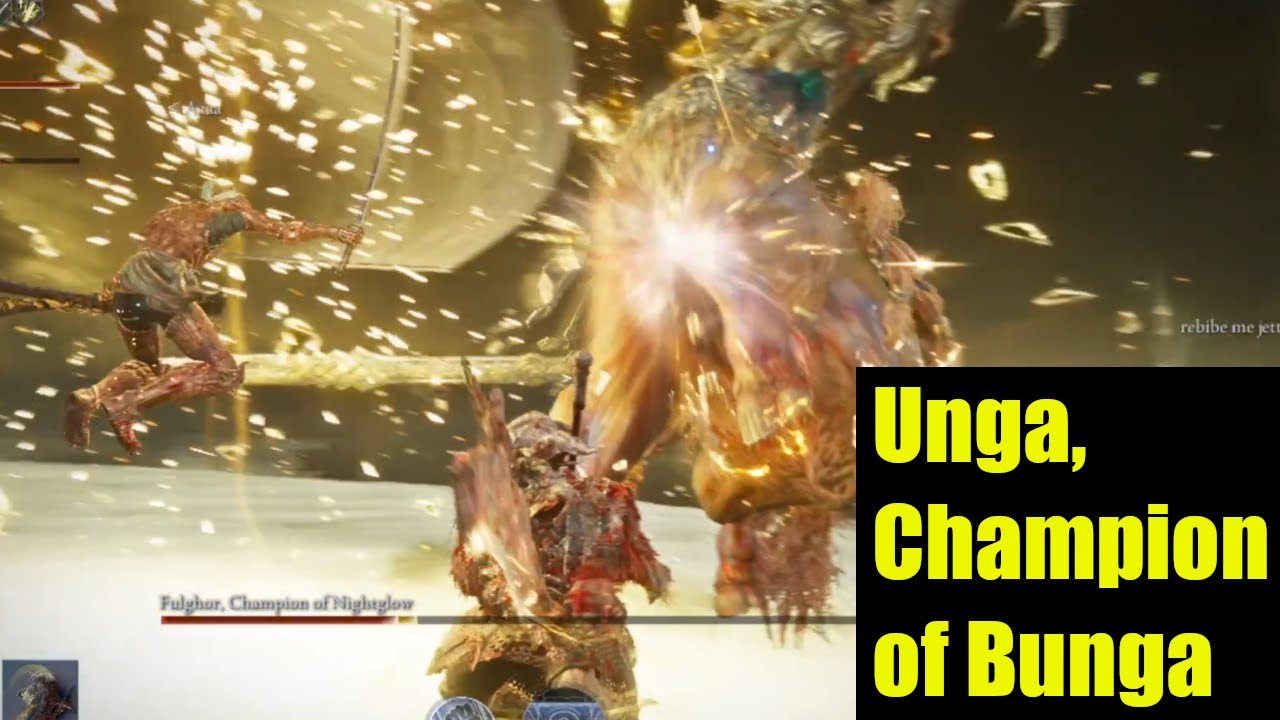 Fulgor, Champion of the Nightglow vs Unga, Champion of Bunga - YouTube