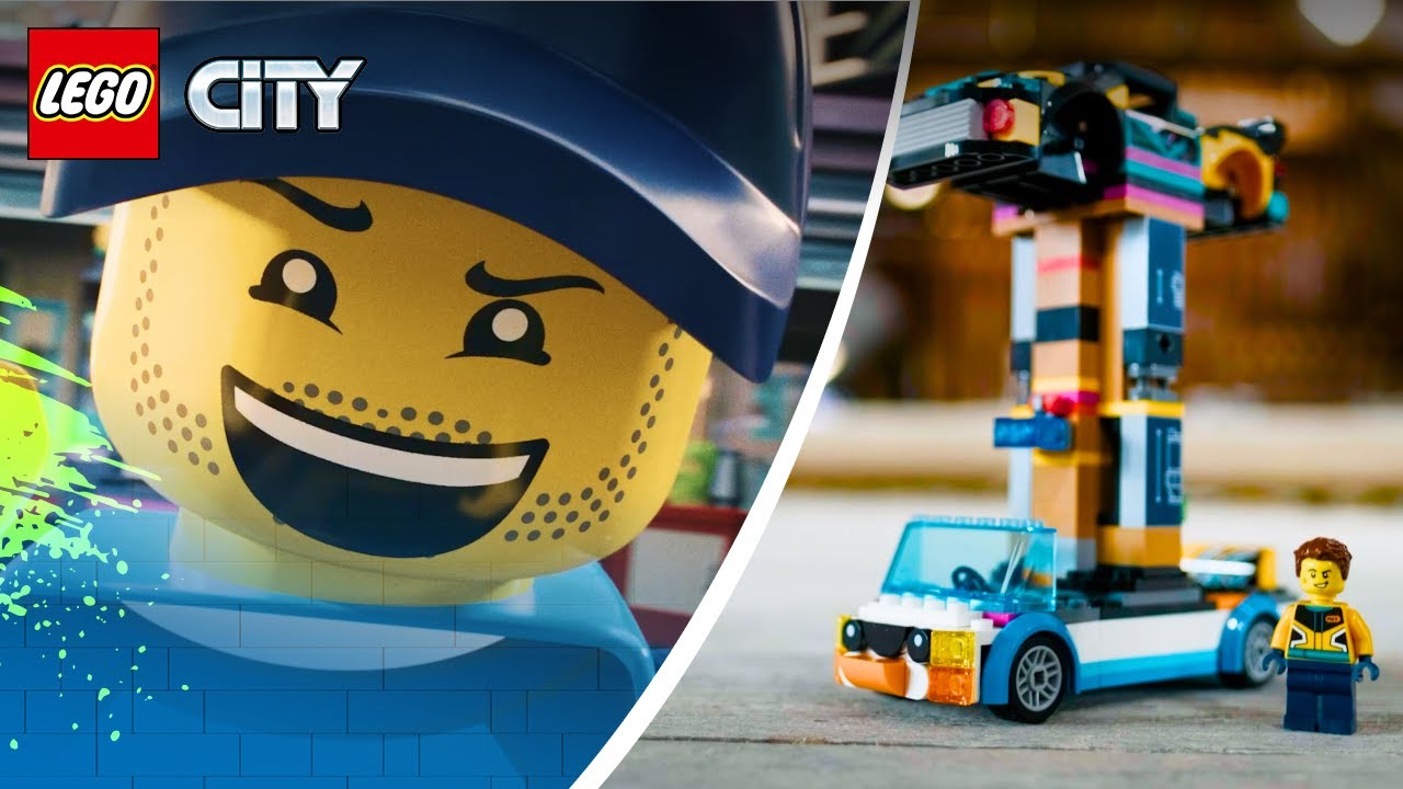 DEFI #2 : le bolide le plus dingue ! 🚗🚦| LEGO City | Ta ville, zéro ...