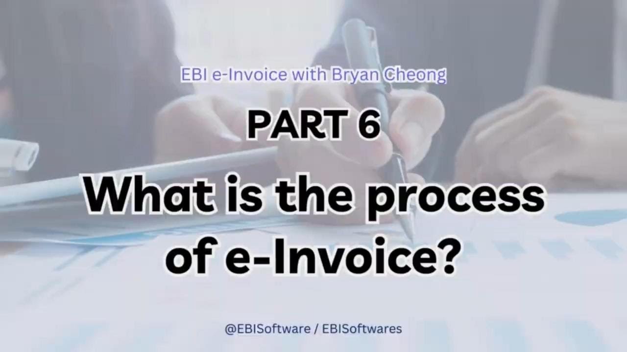 What is the Process of e-Invoice - YouTube