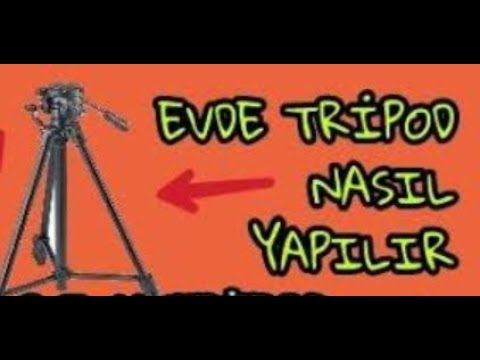 Kağıttan telefonuma TRİPOT yaptım...