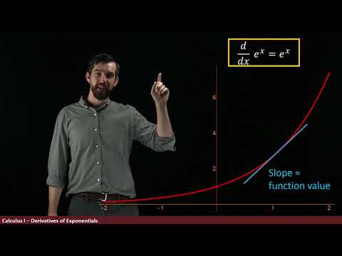 The derivative of e^x.